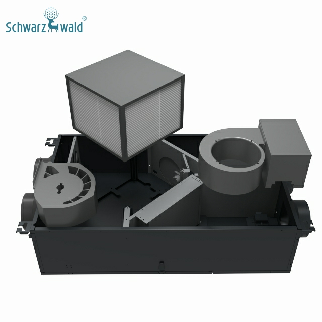 Carbon HEPA Ventilation System with Heat Recovery Core from China ...